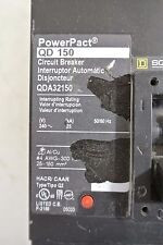 Square D 3 Pole 240 Volt Circuit Breaker Cat: Qda32150 I Line Powerpact ...