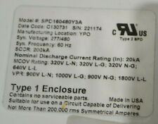 Eaton Surge Protective Device Spd Spd250480D2J 480 Volt 200Ka ...