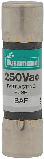 Bussmann Baf-5 (Baf5) 5 Amp (5A) 250V Fast Acting Midget - Industrial Lynx