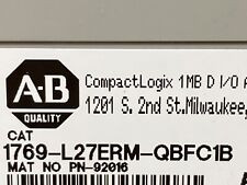 Allen Bradley 1769-L27Erm-Qbfc1B Qbfc1B Ecr Compactlogix 5370 Control ...