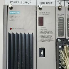 Siemens Simatic 505-6660 Plc Processor Power Supply Rack 505-4632 & 505 ...
