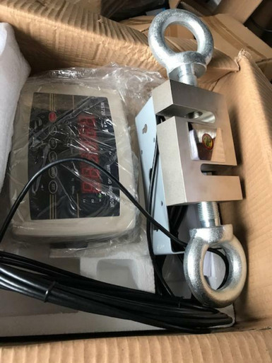 10,000 Lb X 1 Lb Hanging Crane Scale S Type Load Cell With Digital ...