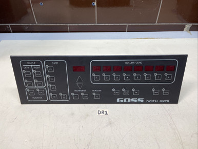 Goss Digital Inker E78102 Graphic Panel Display Screen - Industrial Lynx