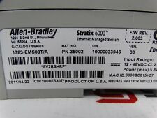 Allen-Bradley 1783-Ems08T Stratix 6000 Ethernet Managed Switch Ser A ...
