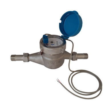 1/2 Inch Npt Stainless Steel Multi-Jet Totalizing Water Meter ...