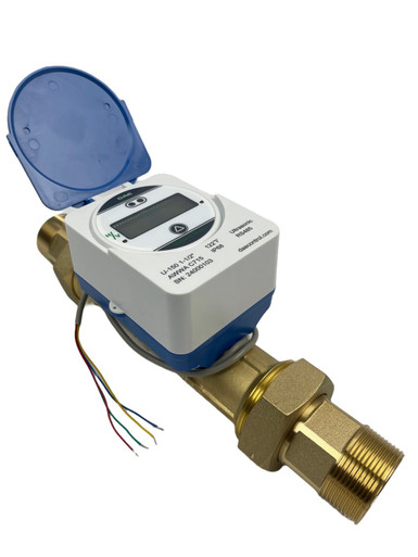 Dae U-150 1.5" Ultrasonic Flow Meter, Rs485, Ip68, Npt Couplings ...