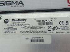 Allen-Bradley 6189-Rdk7C Versaview Ce 700 Hmi Ser. A Rev. D ...