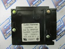 Cutler Hammer Brsf125, 125 Amp, 120/240 Volt, 2 Pole, Subfeed Lug Block ...