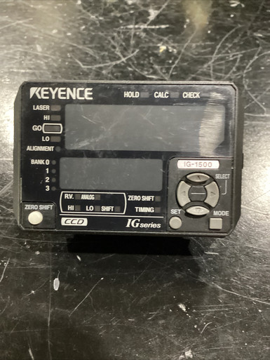 Keyence Ig-1500 Panel Mount Amplifier Main Unit - Industrial Lynx