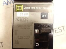 Square D Fh26020Bc 20 Amp 2P 600V I Line Circuit Breaker 25K @ 480V ...
