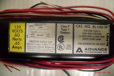 7 Ballasts By Advance Transformer Co. # Rl-140-Tp 120V 60H .65A Class P ...