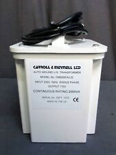 Carroll & Meynell Cm2000/A/Us 2000Va 2Kva 230V To 115V Transformer ...