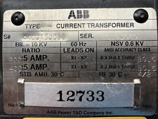 Abb Type Cmf 200 / 400 Current Transformer - - Industrial Lynx