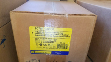 Square D Transformer, 9070Tf200D1, 200Va, 240/480 Pri, 120Vac Sec ...