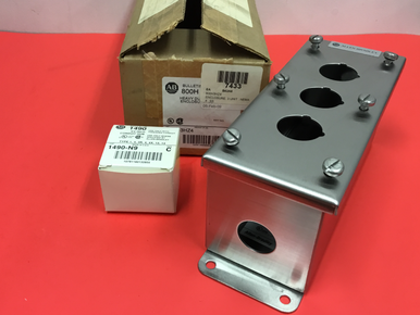 Allen Bradley 800H-3Hz4 Ser. P S/S Push Button Enclosure - Industrial Lynx