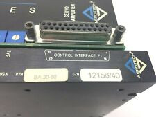 Aerotech Ba 20-80 Servo Motor Amplifier - Industrial Lynx