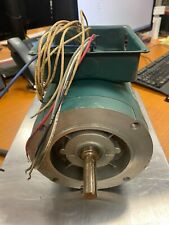Reliance 1.5 Hp Dual Voltage Motor 208-230/460V Fb56C Fr 1725 Rpm ...