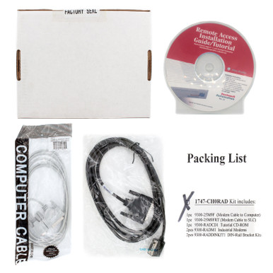 Allen Bradley 1747-Ch0Rad Plc Remote Access Modem Kit Module ...