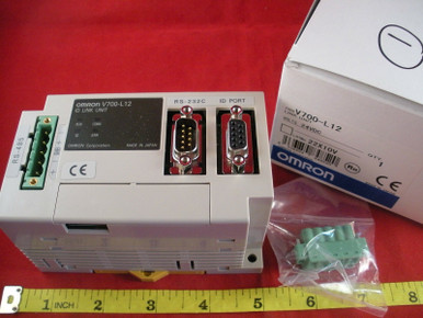 Omron V700-L12 Id System Link Unit Programmable Controller Rs-485 Rs-232C 24Vdc - Industrial Lynx
