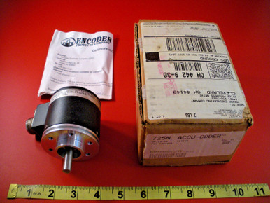 Accu-Coder 725N-S-S-30000-Q-Oc-1-S-N-Sw-N-N Incremental Encoder 5-28Vdc 725N - Industrial Lynx