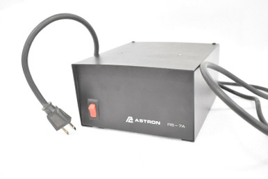 Astron Rs-7A Power Supply 13.8 Vdc 7 Amp Linear Power Supply ...
