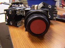 Allen Bradley 800H-Ar Flush Head Red Pushbutton With 2 800T-Xay Contact ...