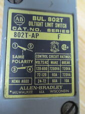 Allen Bradley 802T-Ap Limit Switch 802Tap Ser.F, W/ Roller - Industrial ...