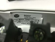 Allen Bradley 800F-3Pp 3-Pushbutton Enclosure 22Mm W/ Emergency E-Stop ...