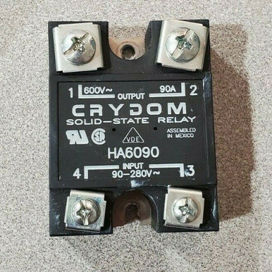 Crydom Solid State Relay Ha6090 Ac Input Panel Mount 90 Amp 600 V ...