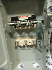 Siemens Sn423, 100 Amp, 240 Volt, 3P4W, Fusible, Nema 1, Disconnect ...
