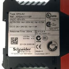 Schneider Electric Xpsav11113P Preventa Xps-Av Time Delay Safety Relay ...