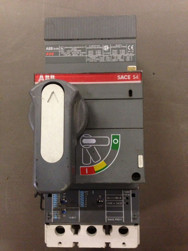 S4N Abb Circuit Breaker Rotary 100A 3 Pole Pr211 - Industrial Lynx