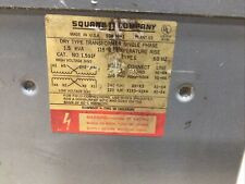 Square D 1.5S1F 1.5Kva Phase 1 60Hz General Purpose Transformer ...