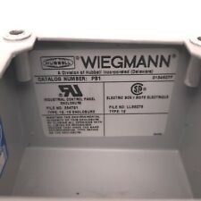 Wiegmann Pb1 Nema 12/13 Pushbutton Enclosure, 3.5" X 3.25" X 2.75 ...
