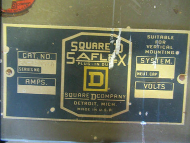 Square D Sd-1005-A, Round Bus Bar Busway End Closer - Industrial Lynx