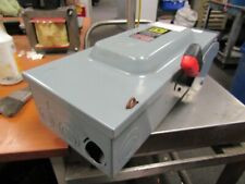 Square D 100 Amp Non-F Safety Switch 600V 75 Hp 3 Phase Type 3R Hu363Rb ...