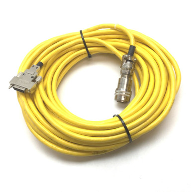 Parker Motor Feedback Cable, 18-Pin Male, Gem, Length: 50Ft ...