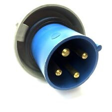 Hubbell 460P9W Heavy Duty Male Plug Pin Sleeve 60A 3-Phase 3-Pole 4 ...