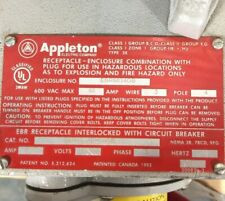 Appleton Ebr6034Eh50Gb Explosion Proof Receptacle - Industrial Lynx