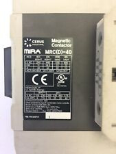 Cerus Mira Mrc(D)-40 Magnetic Contator 60A 600Vac Mrc-40 Coil 120Vac 50 ...