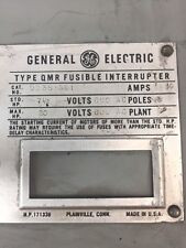 Ge Qmr 30A 600Vac 3 Pole Fusible Interrupter Dd3S3361 - Industrial Lynx