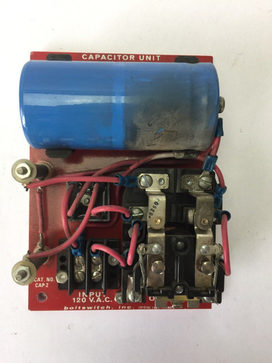 Boltswitch Cap-2 Capacitor Unit Input 120Vac - Industrial Lynx