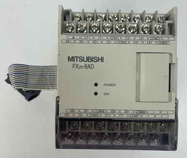 Mitsubishi Fx2N-8Ad Programmable Controller 24Vdc - Industrial Lynx