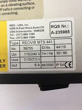 Reo Reovib Mts 441 Variable Frequency Control 110/240V 50/60Hz Out 0-100/210V 6A - Industrial Lynx