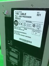 Allen Bradley 1785-L60L/E Processor Module Rev. E01 W/ 1785-Enet A ...