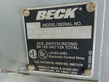 Beck 11-168 Electric Rotary Damper Valve Actuator 120V 1Ph 50Va Cw - Industrial Lynx