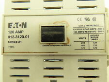 Eaton 012-3120-01 Motor Starter Contactor 120A 600V 3Ph 120V Coil ...
