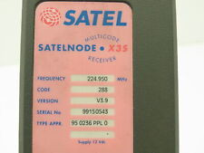 Satel X35 Satelnode Multicode Radio Receiver Modem 224.950 Mhz ...