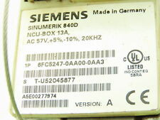 Siemens 6fc5247 0aa00 0aa3 Simodrive Sinumerik 840d Ncu Box 13a Version