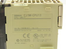 Omron Sysmac Cj1M-Cpu13 Programmable Cpu I/O Controller Unit ...